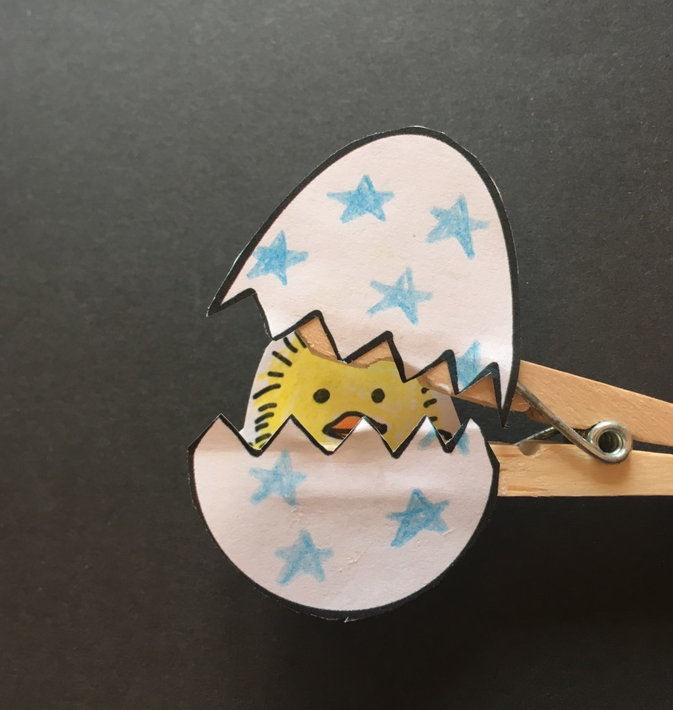 Easter Chick Peg Puppet – Make Time Together