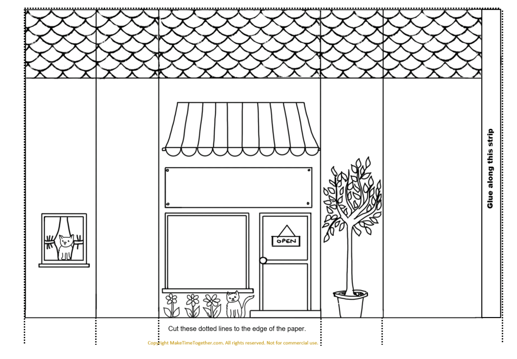 Free Printable Shop to Decorate – Make Time Together