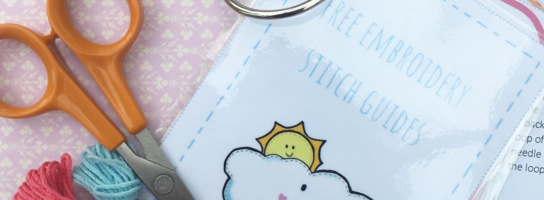 Printable Embroidery Stitch Guides – Make Time Together