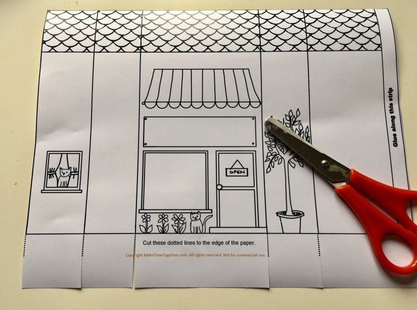 Free Printable Shop to Decorate – Make Time Together