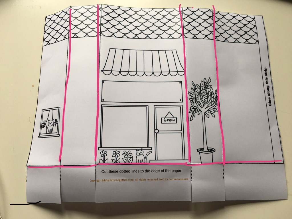 Free Printable Shop to Decorate – Make Time Together