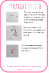 Free printable Embroidery Stitch Guide – Collection 1 – Make Time Together