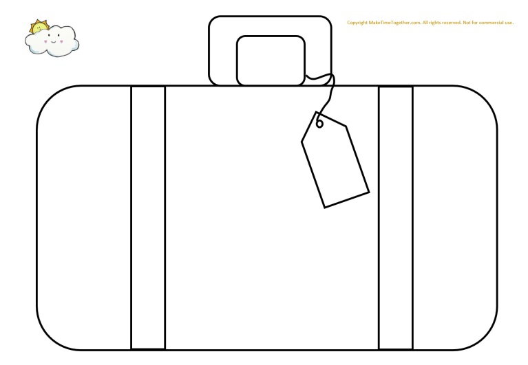 Free Printable Suitcase Packing Activity – Make Time Together